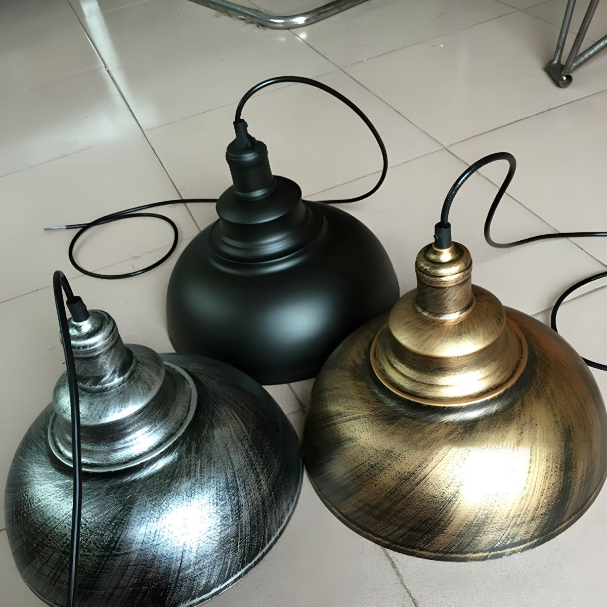 Industrial Barn Commercial Pendant Lighting Metal 1 Light Pendant Light ...