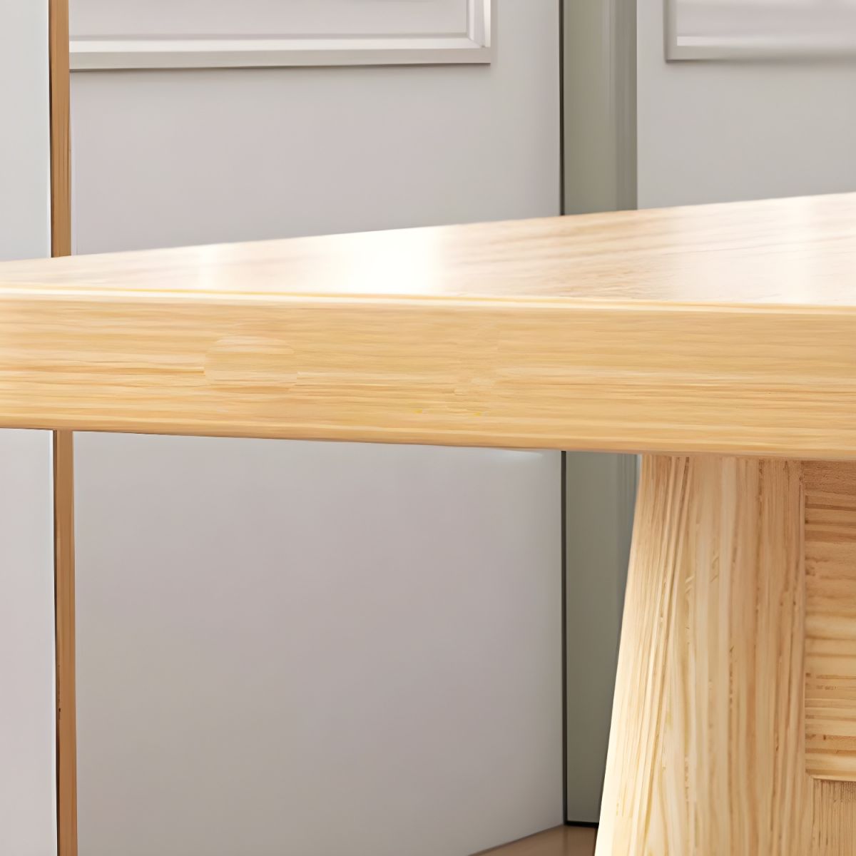 Modern 1/4/5 Pieces Dining Table Wood Rectangle Furniture for ...