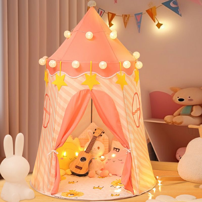 Castle Fairy Tale Round Play Tent for Princess Theme Indoor Play with ...