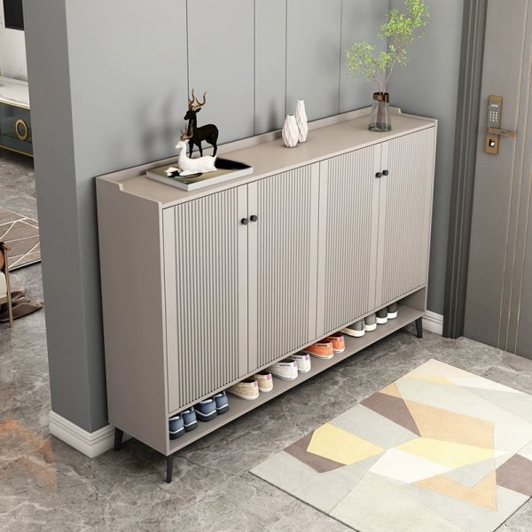Light grey shoe cabinet store