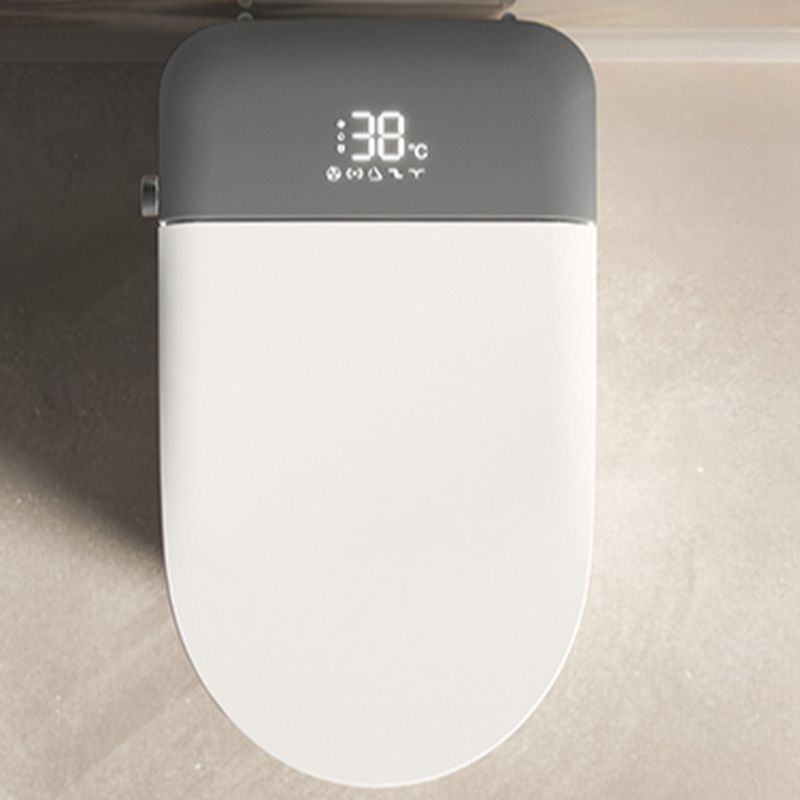 One-Piece Toilet with Siphon Jet, Concealed Tank, 12" Rough In, Polymer ...