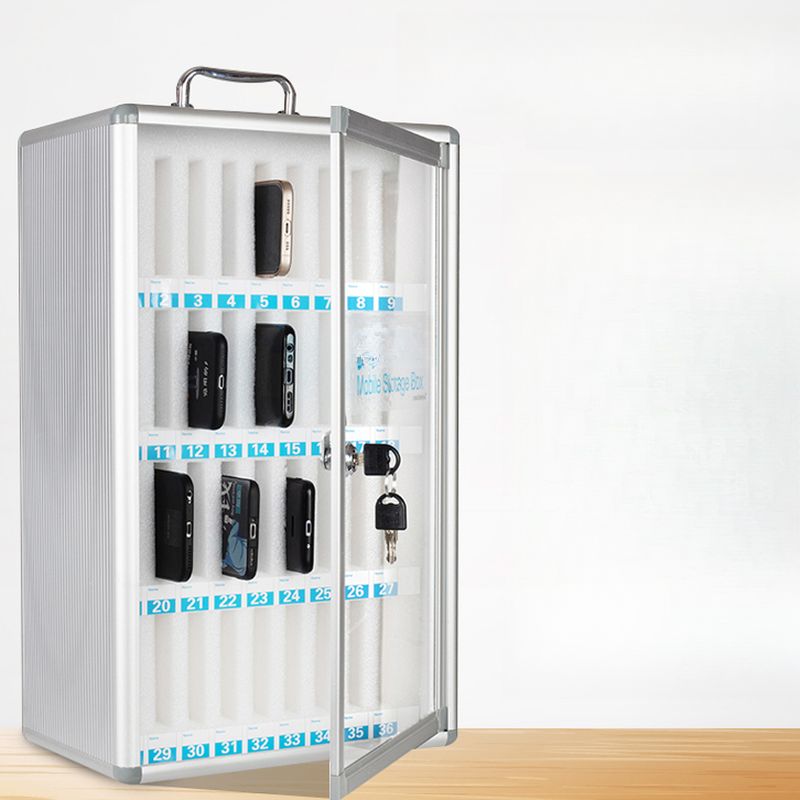 Art Deco Alloy 3-tier Outdoor-Grade Lockable Cell Phone Lockers with ...