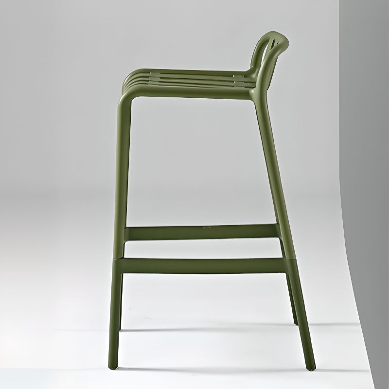 Trendy Olive Green Polymer Compound Quadrilateral Sub-counter Bistro ...