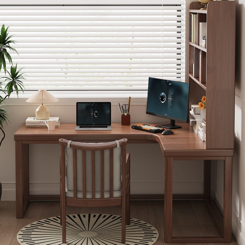Nordic Study Desk with Reversible Orientation and Hutch, Table Only, 55 ...