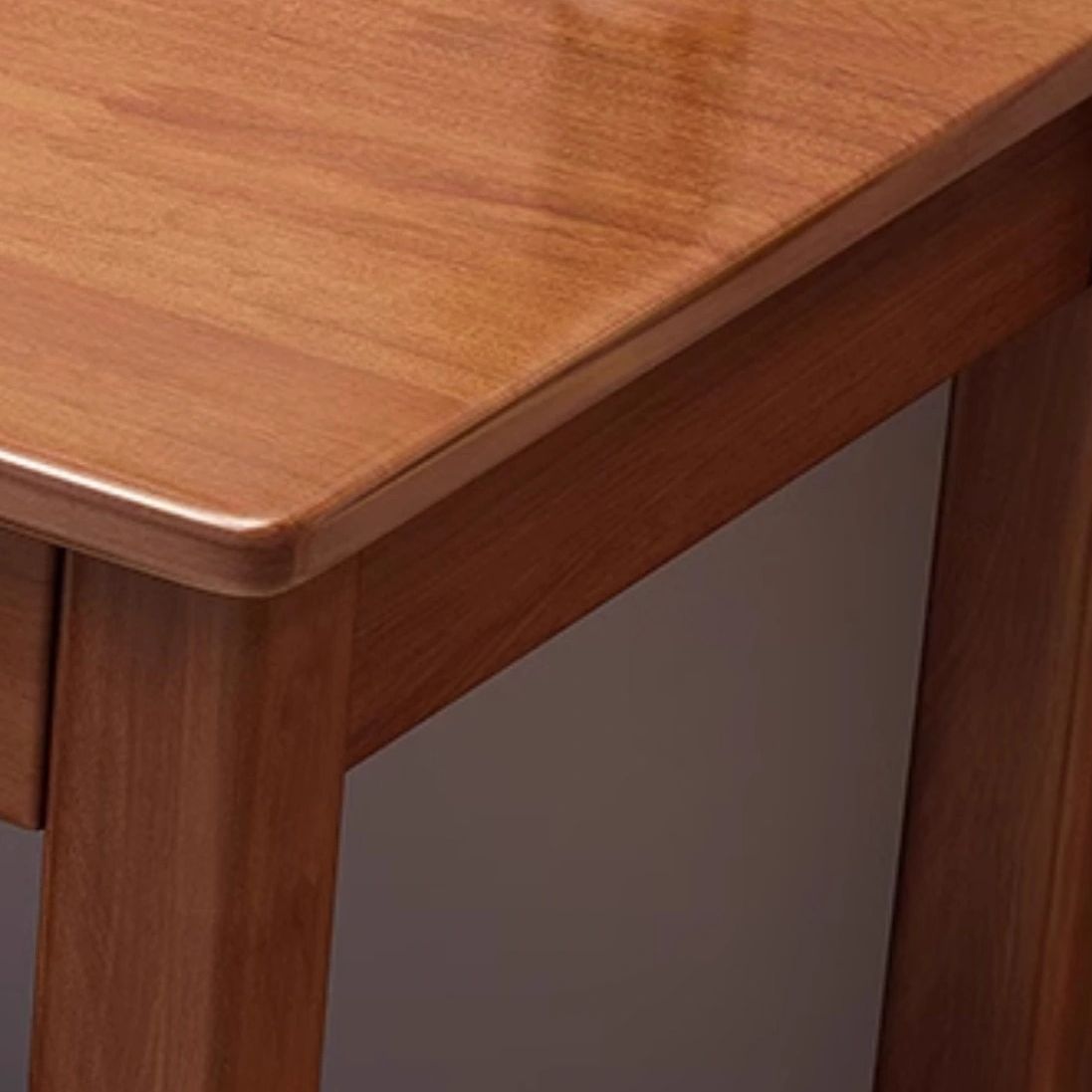 Minimalist Rectangle Timber Studying Desk with Drawers in Gray/White ...