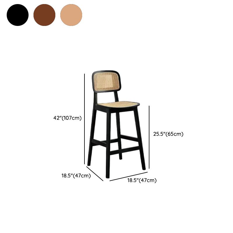 Art-Deco-Pub-Hocker in Mitternachtsschwarz/Tonfarbe/Unfertige Farbe mit ...