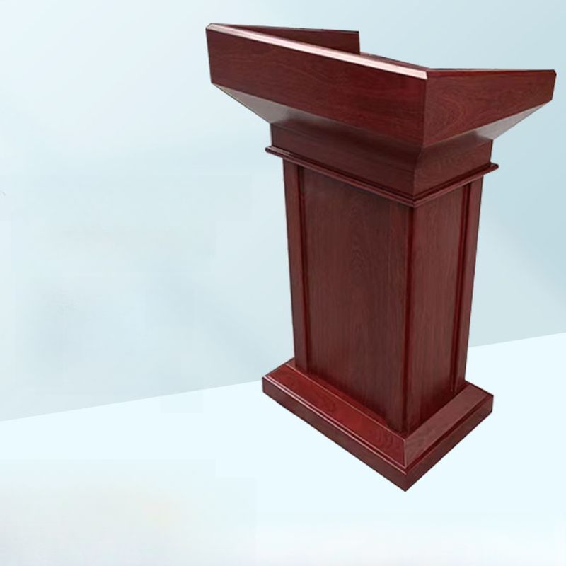 Hergestelltes Holz Vollpodium Rednerpulte und Podien