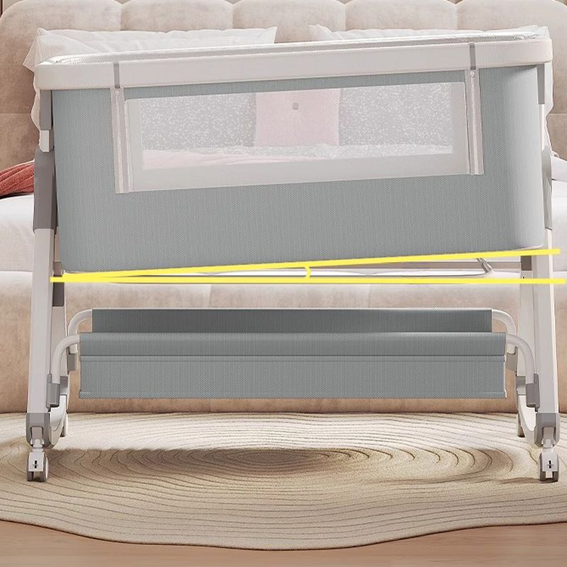 Alloy Collapsible Portable Crib with Changing Table and Toddler Bed ...