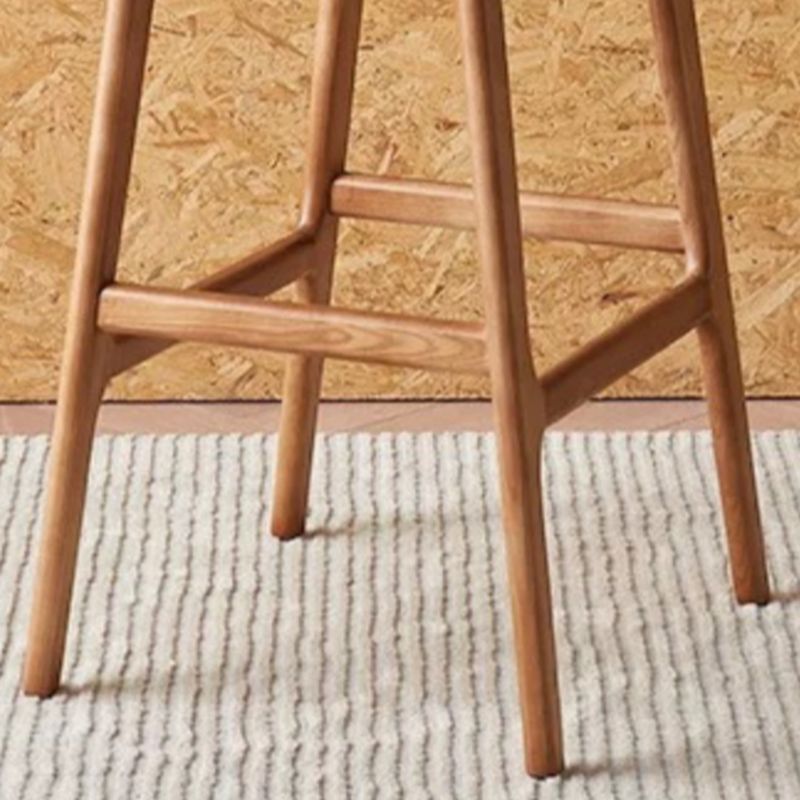 Casuale barkrukken in middernachtzwart/caramel/natuurlijke kleur met ...